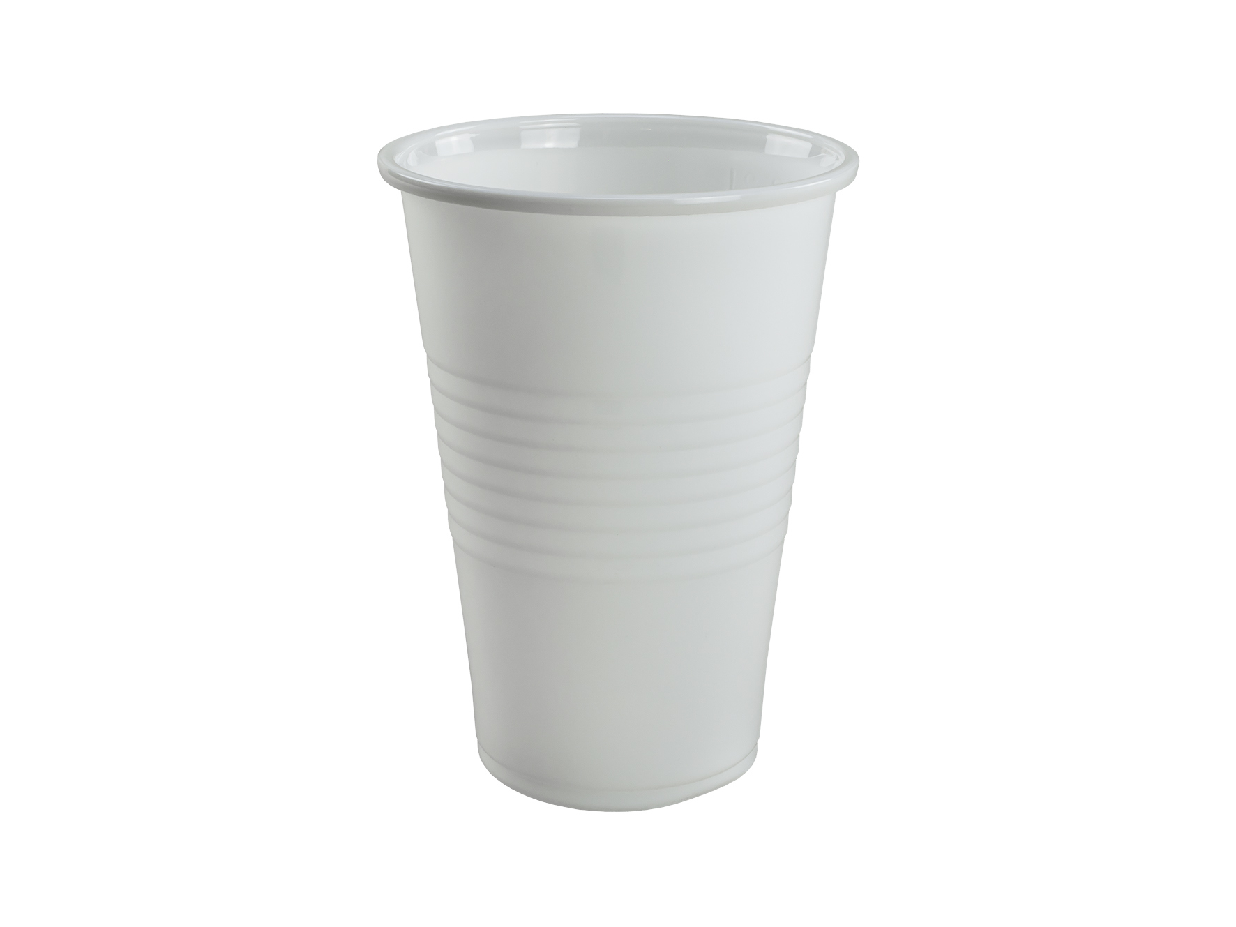 Gobelet jetable en PP, blanc, 2dl kaffee-becher.ch